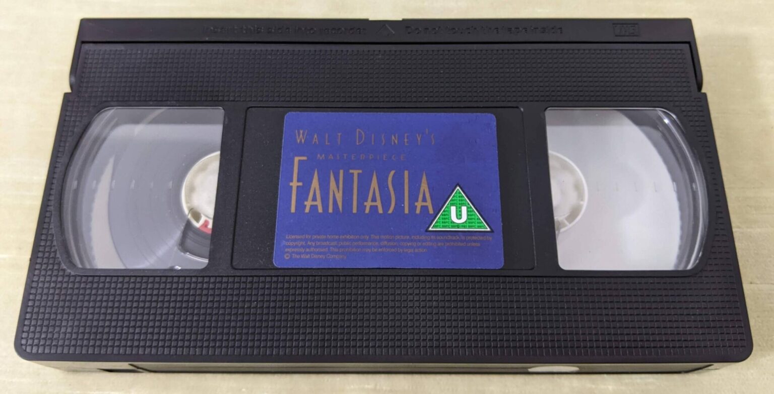 Walt Disney’s Masterpiece Fantasia Collectors Edition Box VHS – Disc Archive