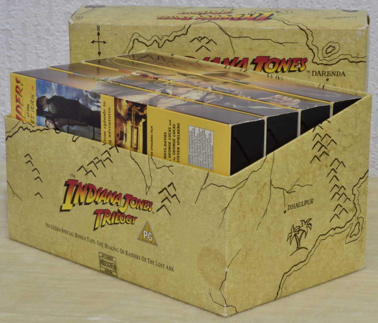 The Indiana Jones Trilogy VHS Boxset – Disc Archive