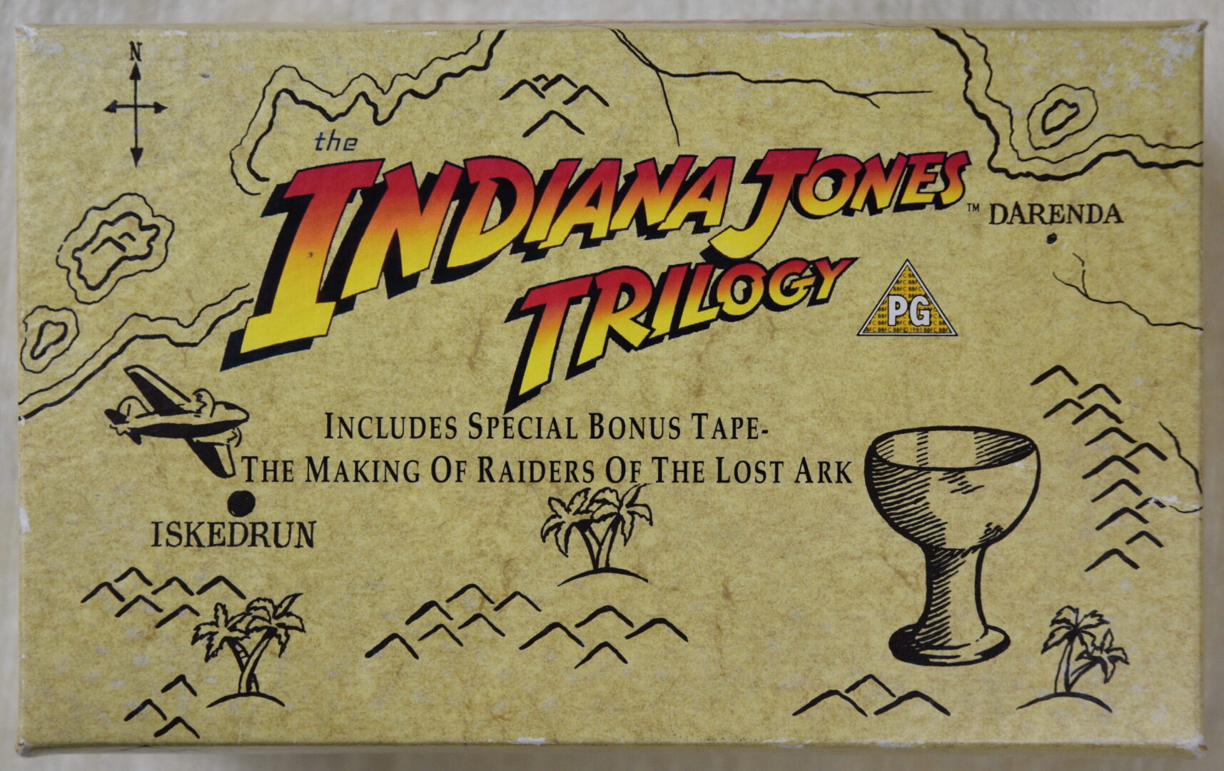 The Indiana Jones Trilogy VHS Boxset – Disc Archive